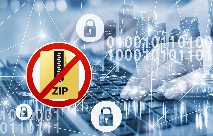 脱zip! パスワード付きzipファイルからの脱却をサポート | 代替手段なら法人向けクラウドストレージDirectCloud-BOX